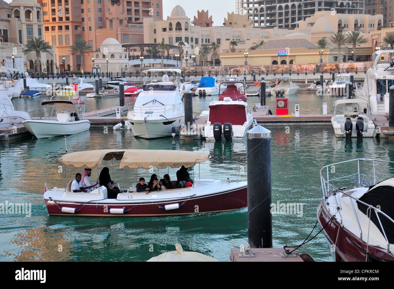 The Pearl - a multi-purpose man-made upscale urban development project ...