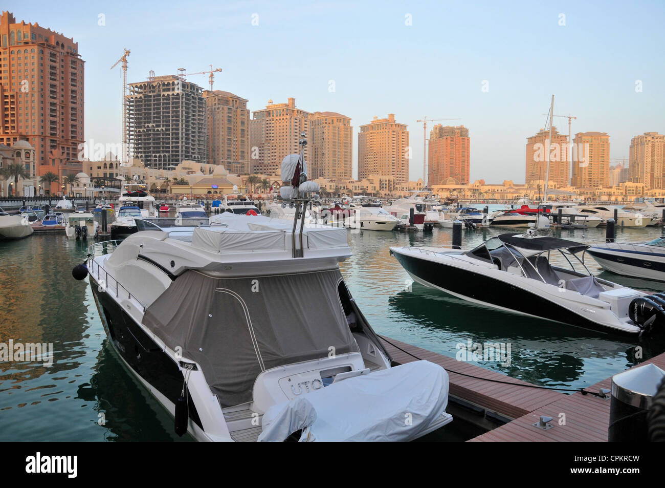 The Pearl - a multi-purpose man-made upscale urban development project ...