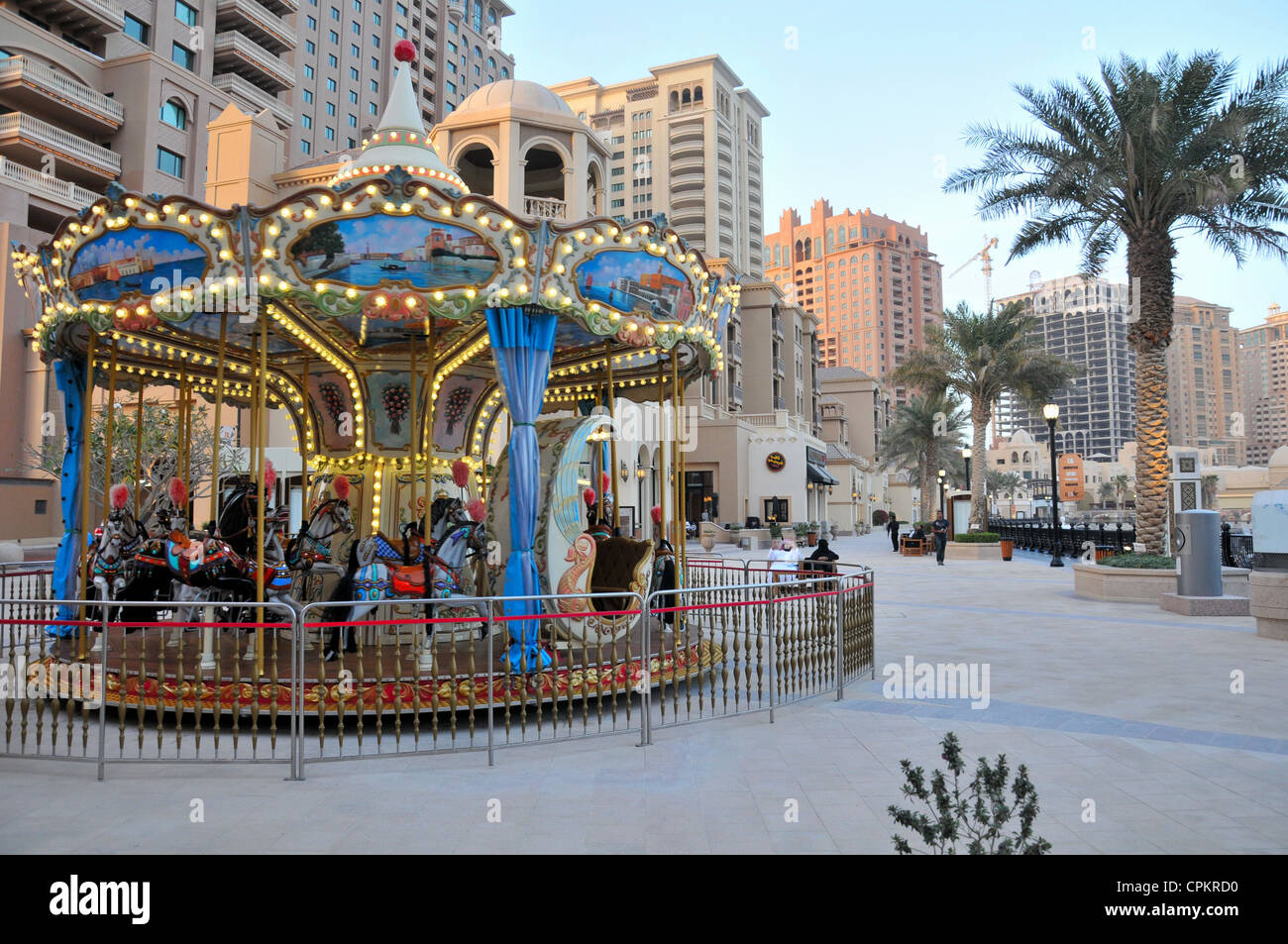 The Pearl - a multi-purpose man-made upscale urban development project ...