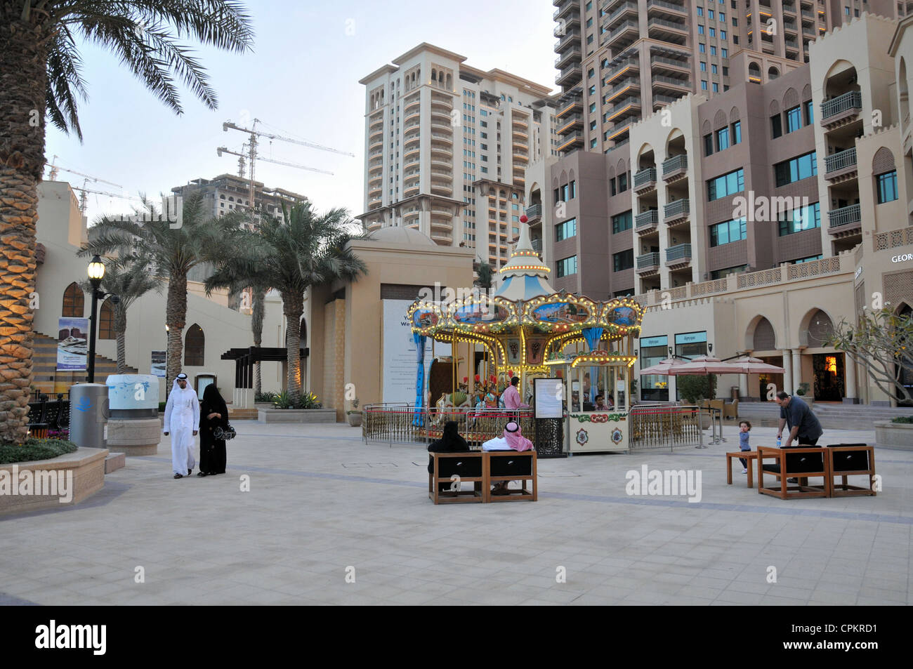 The Pearl - a multi-purpose man-made upscale urban development project ...