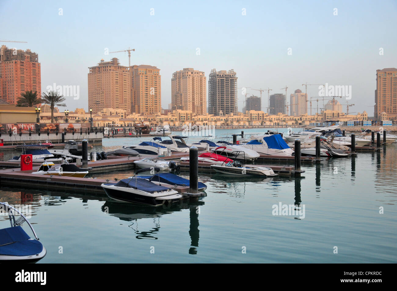 The Pearl - a multi-purpose man-made upscale urban development project ...