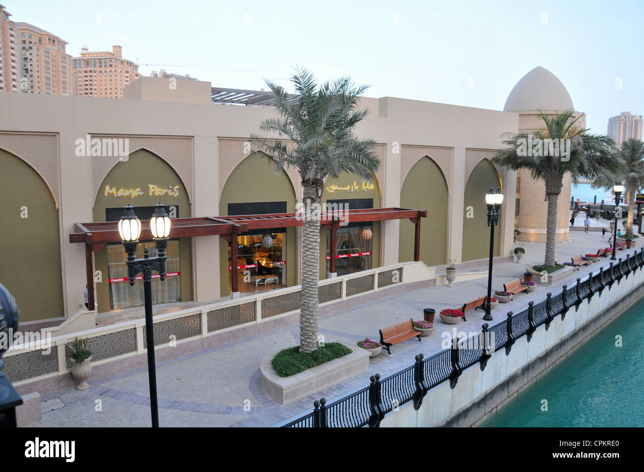 The Pearl - a multi-purpose man-made upscale urban development project ...