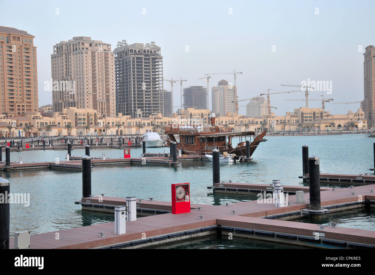 The Pearl - a multi-purpose man-made upscale urban development project ...