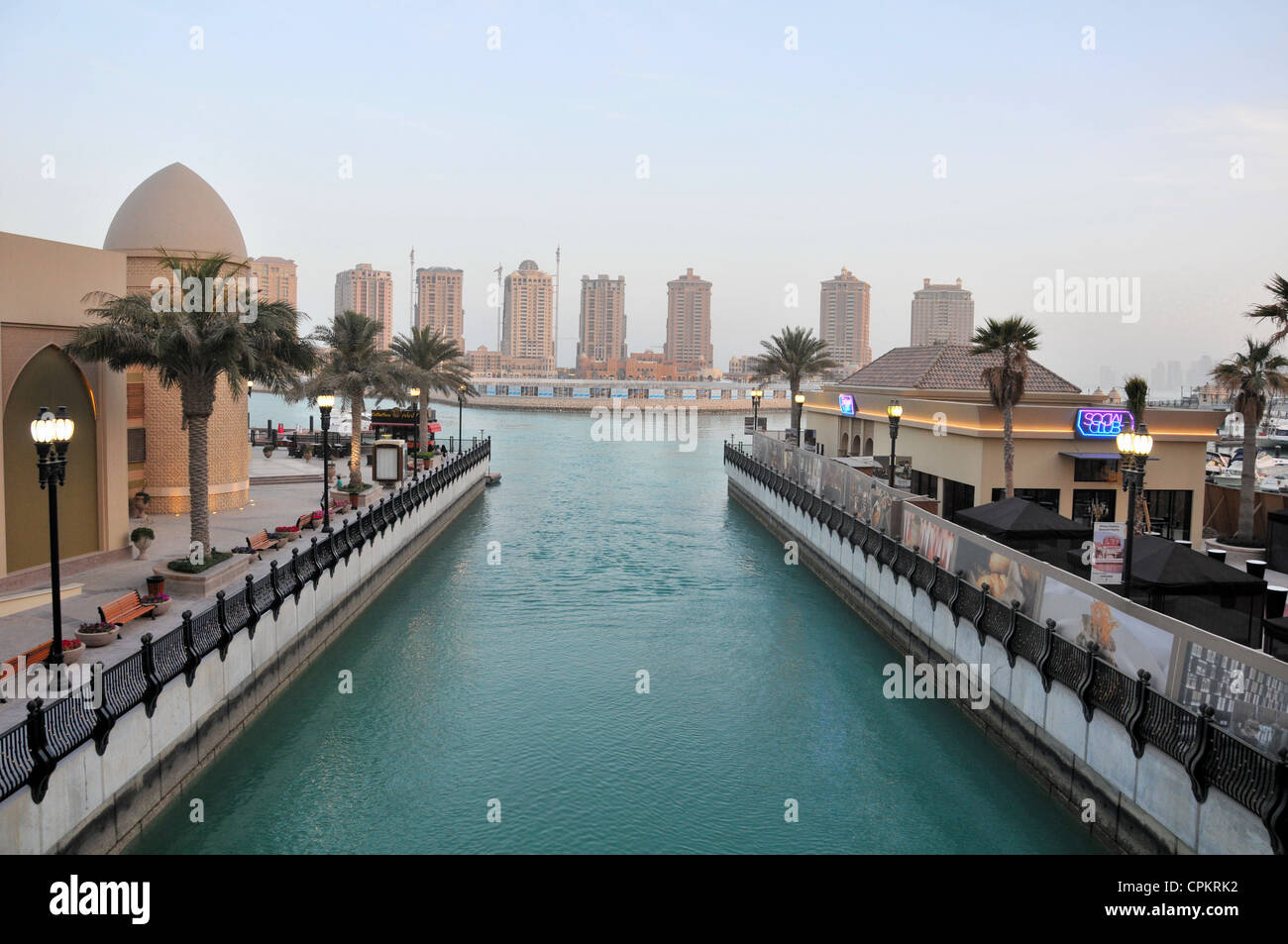 The Pearl - a multi-purpose man-made upscale urban development project ...