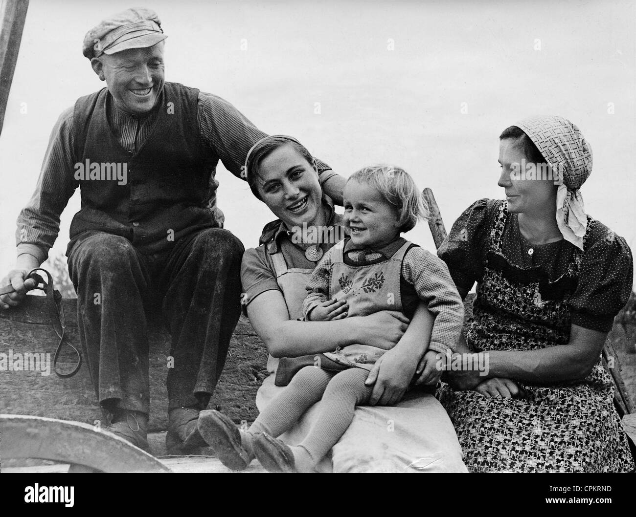 A female member [Arbeitsmaid] of the Reich Labour Service ...