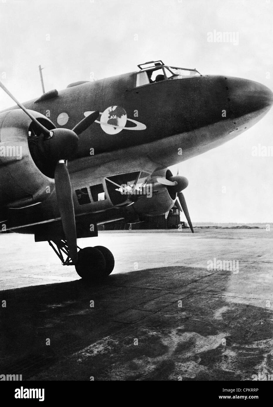German long range reconnaissance airplane Focke Wulf Fw 200 'Condor ...