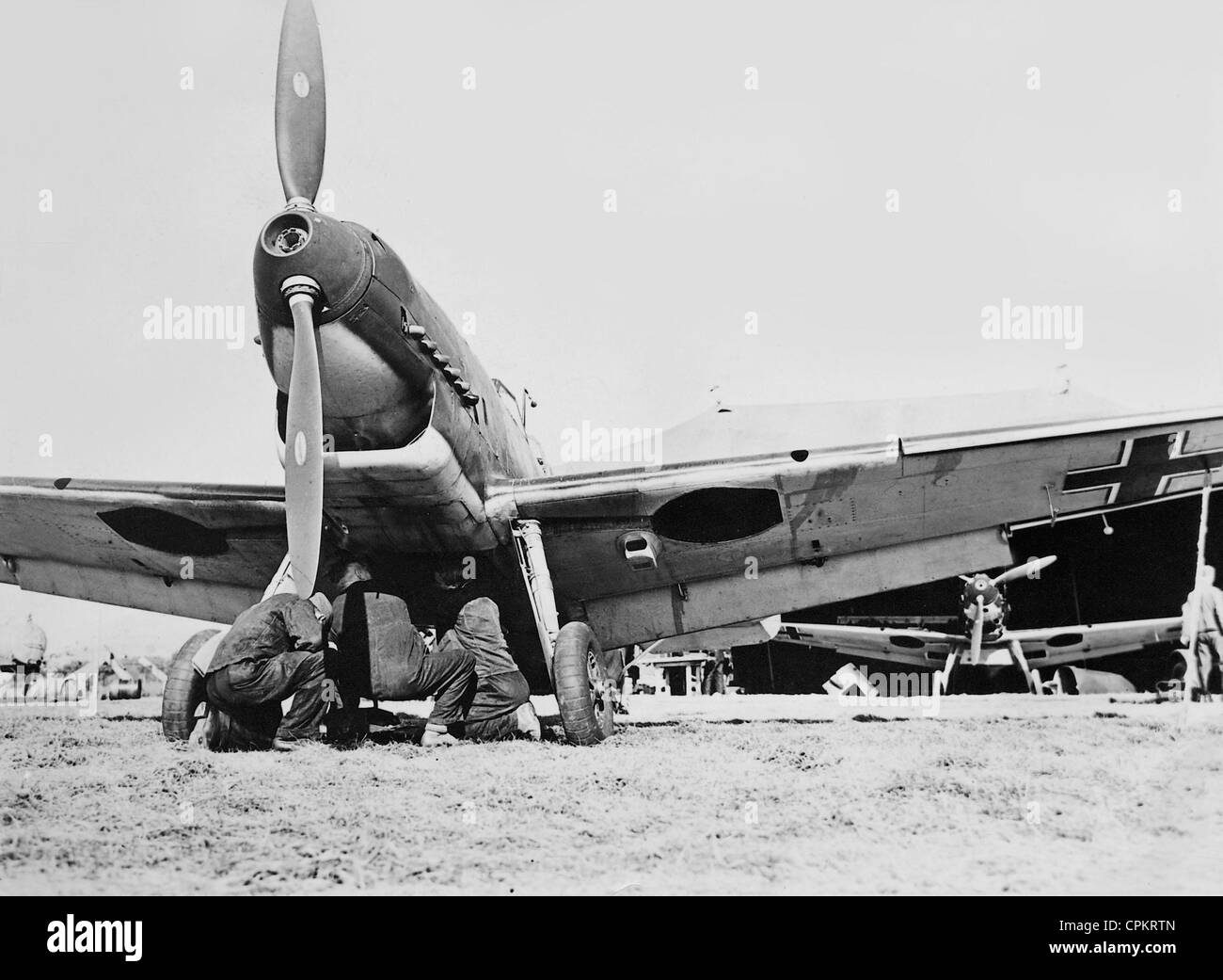 Messerschmitt me 109 d Black and White Stock Photos & Images - Alamy
