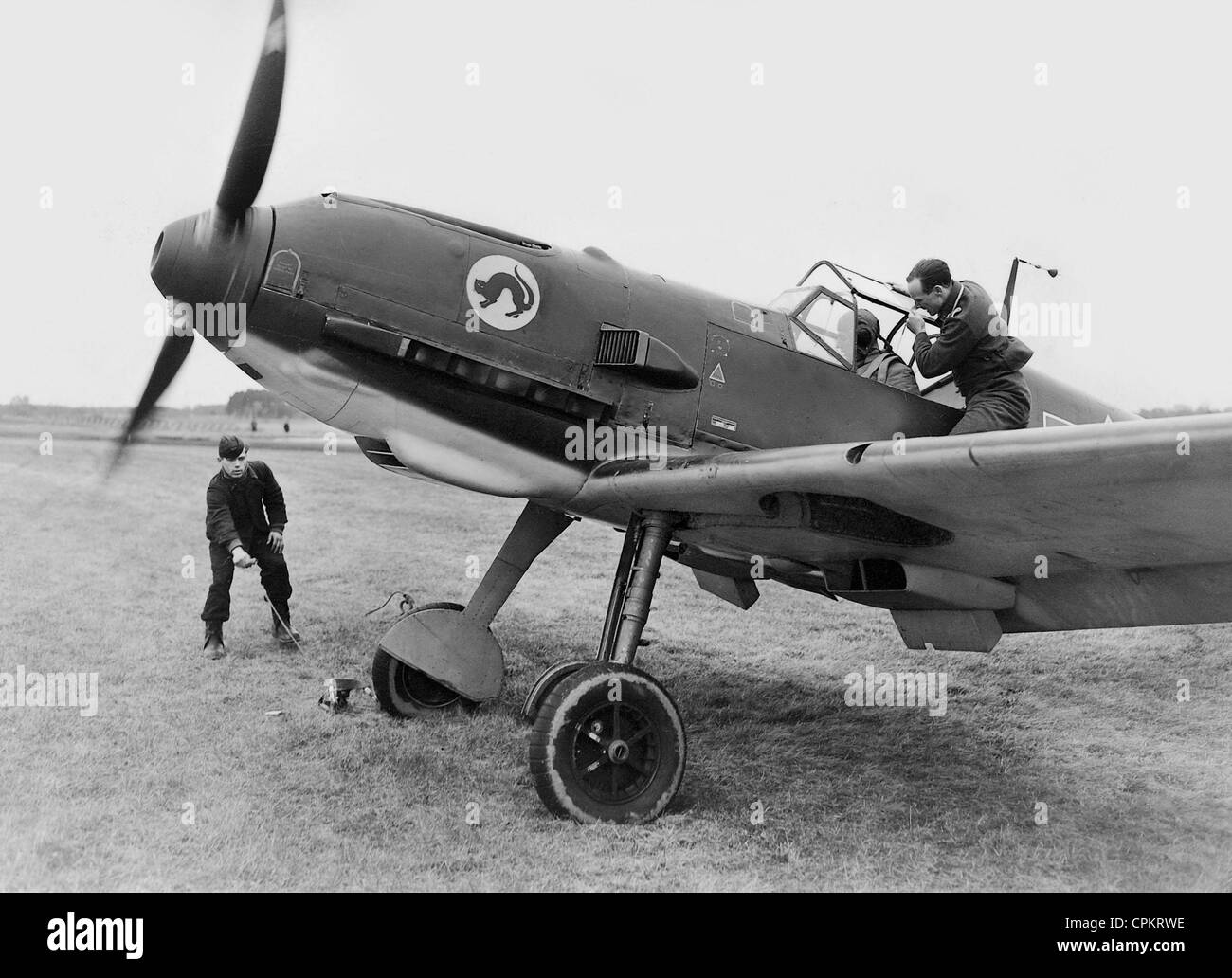 Me 109 messerschmitt me 109 Black and White Stock Photos & Images - Alamy