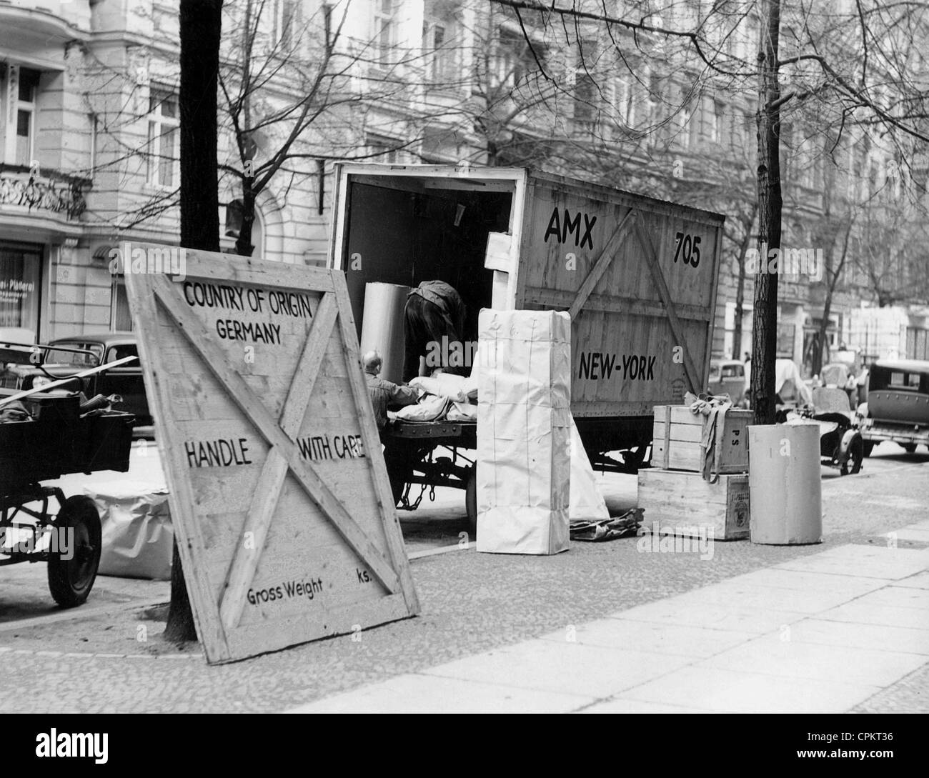 Emigration of Jews to the USA, 1939 Stock Photo - Alamy