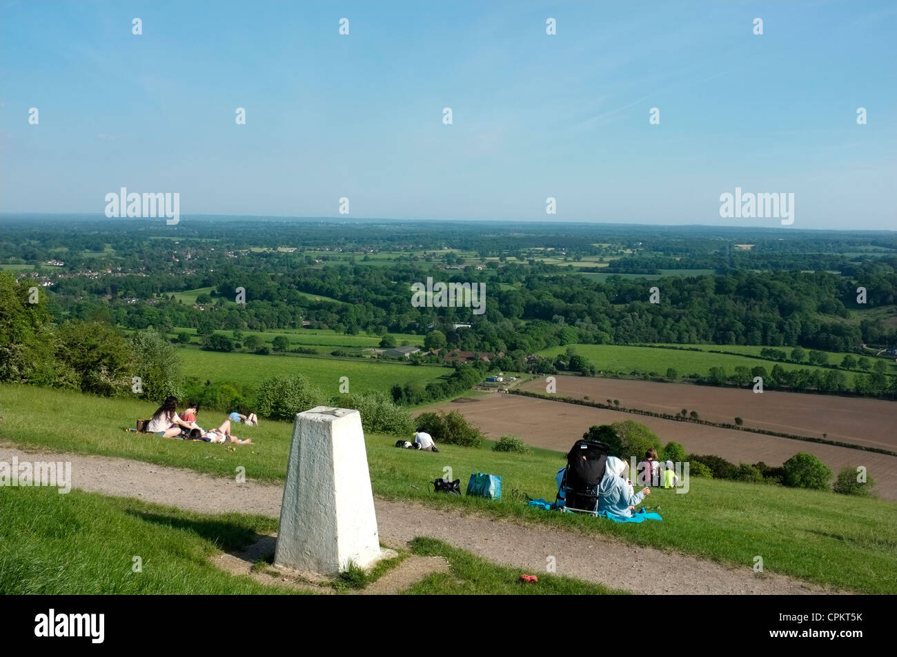 Box hill london cycling hi-res stock photography and images - Alamy