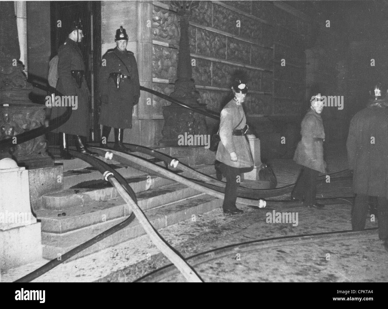 Reichstag fire, 1933 Stock Photo - Alamy