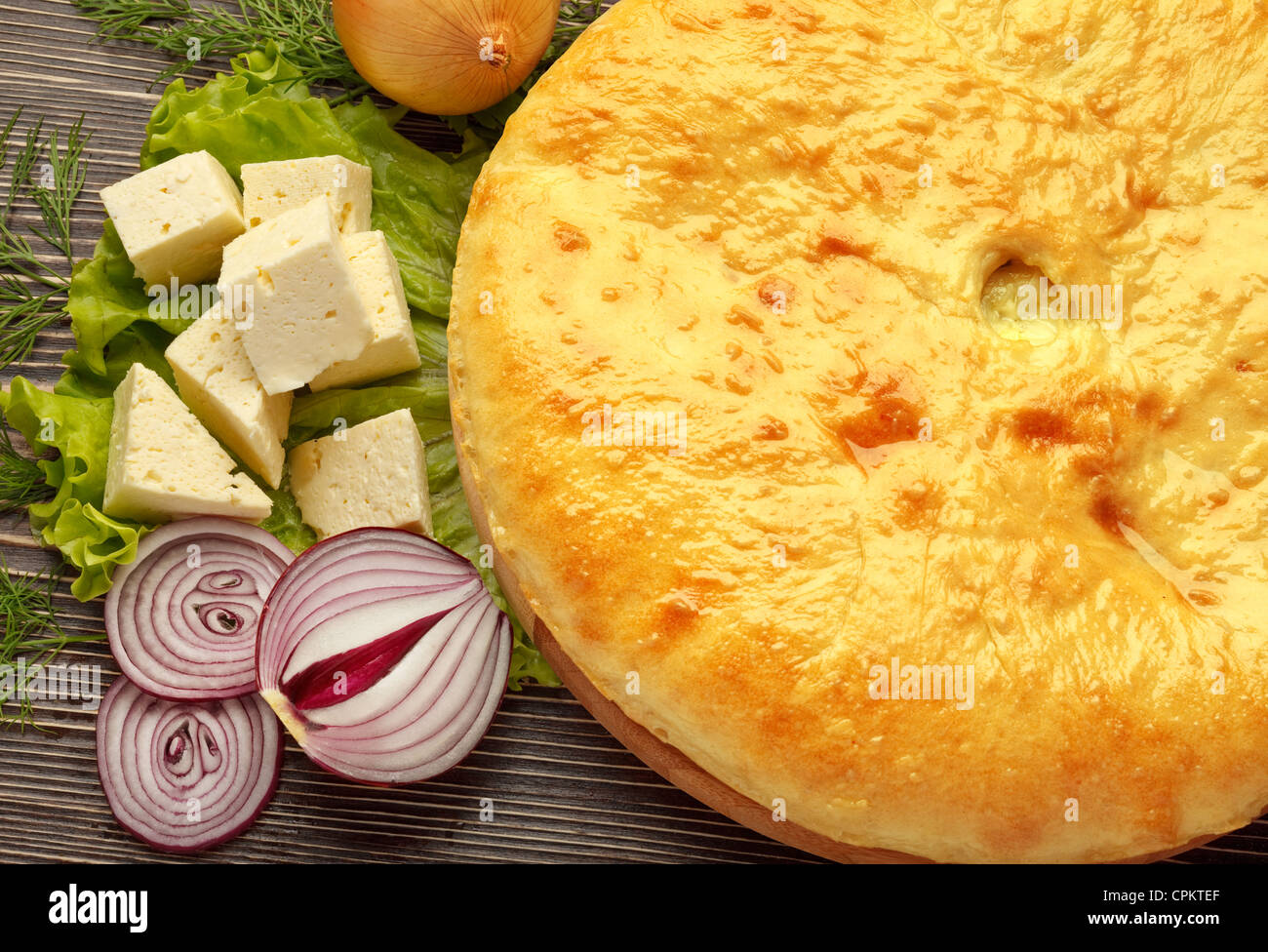Ossetian Cheese Pie High Resolution Stock Photography and Images - Alamy