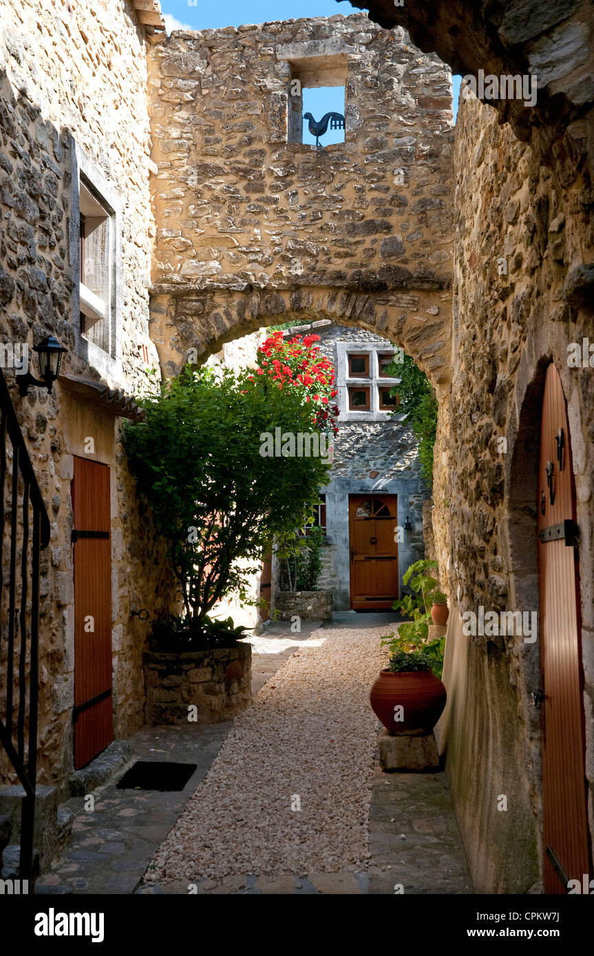 saint montan, ardeche, france Stock Photo - Alamy