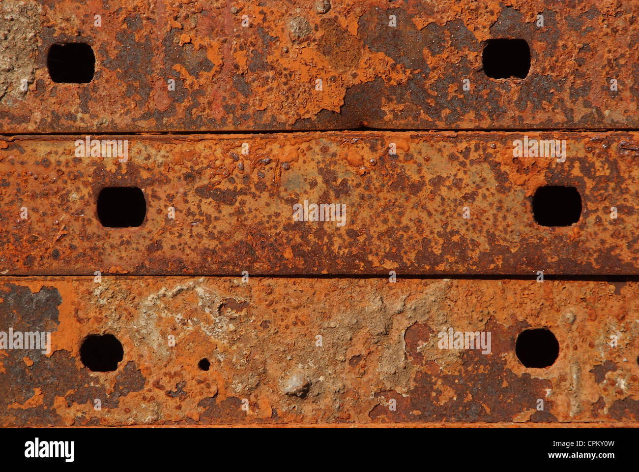Texture of Steel for casting concrete blocks Stock Photo - Alamy