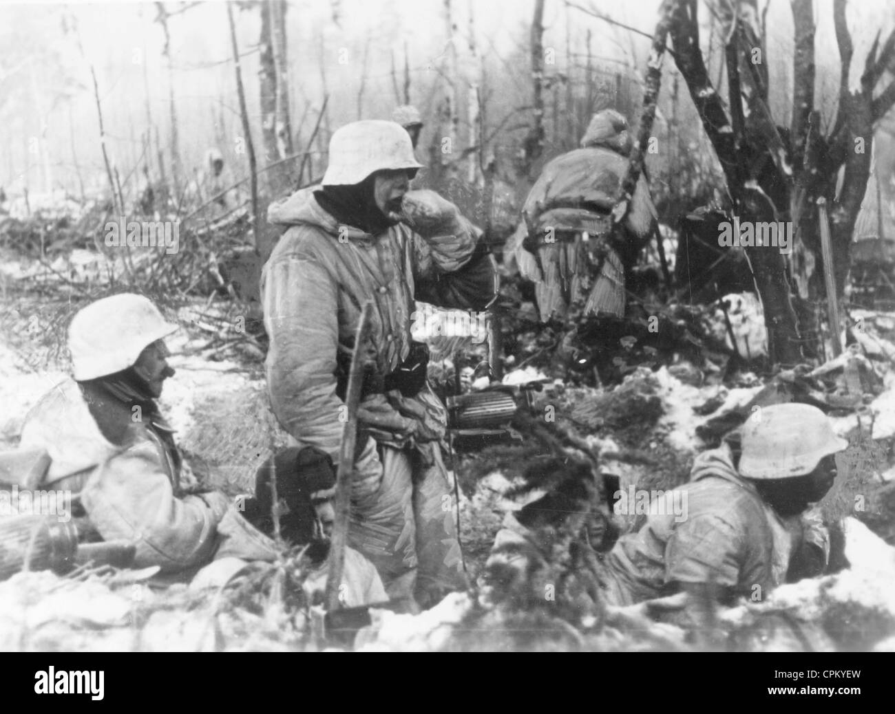 German soldiers on the Eastern Front, 1943 Stock Photo - Alamy