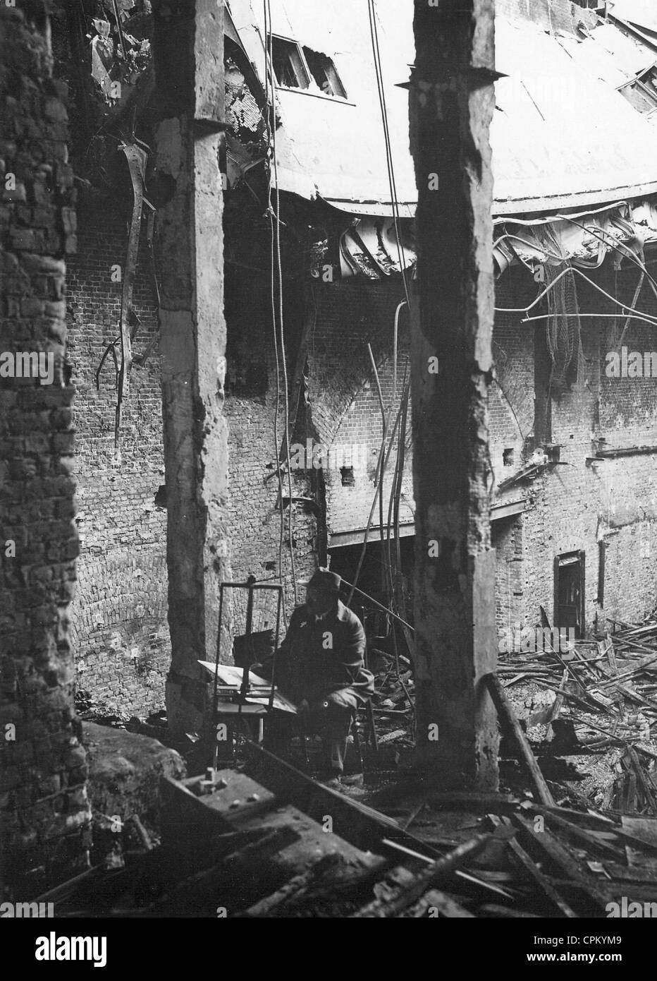 Reichstag Fire, 1933 Stock Photo - Alamy
