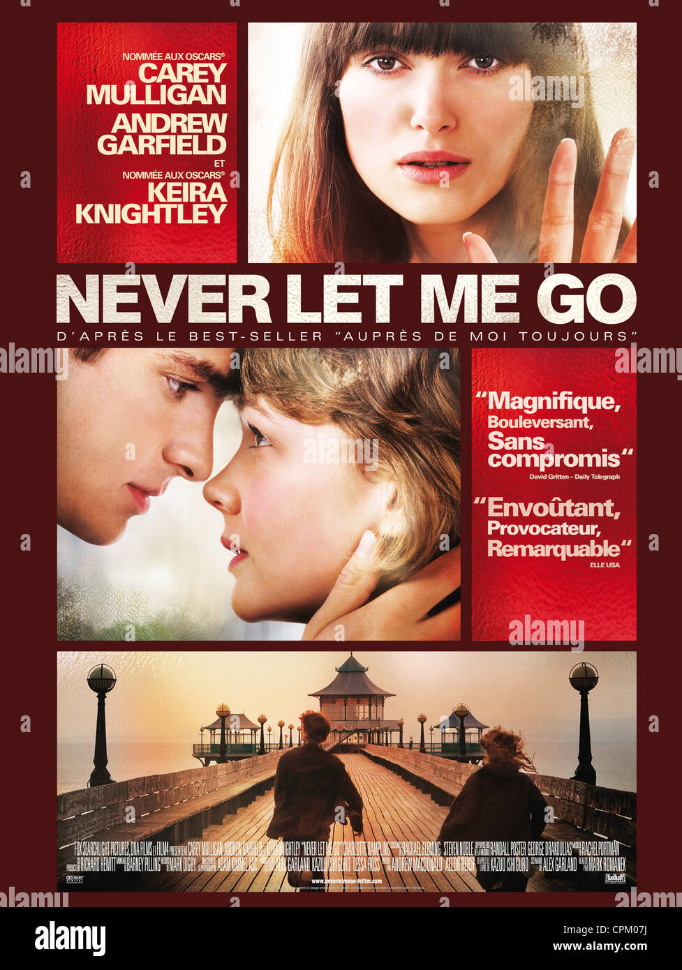Keira knightley carey mulligan never let me go hi-res stock photography ...