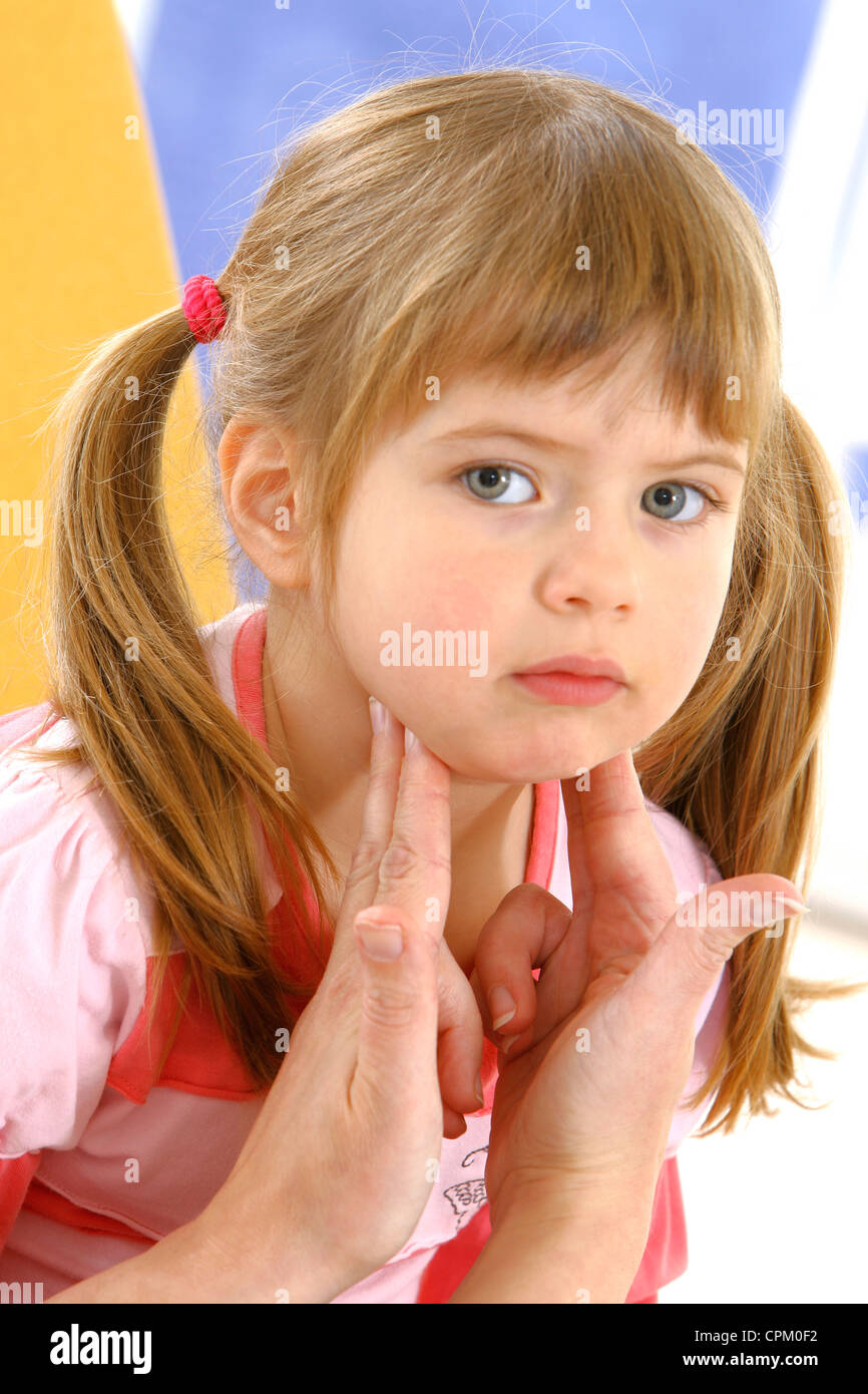 LYMPH NODE, CHILD Stock Photo - Alamy