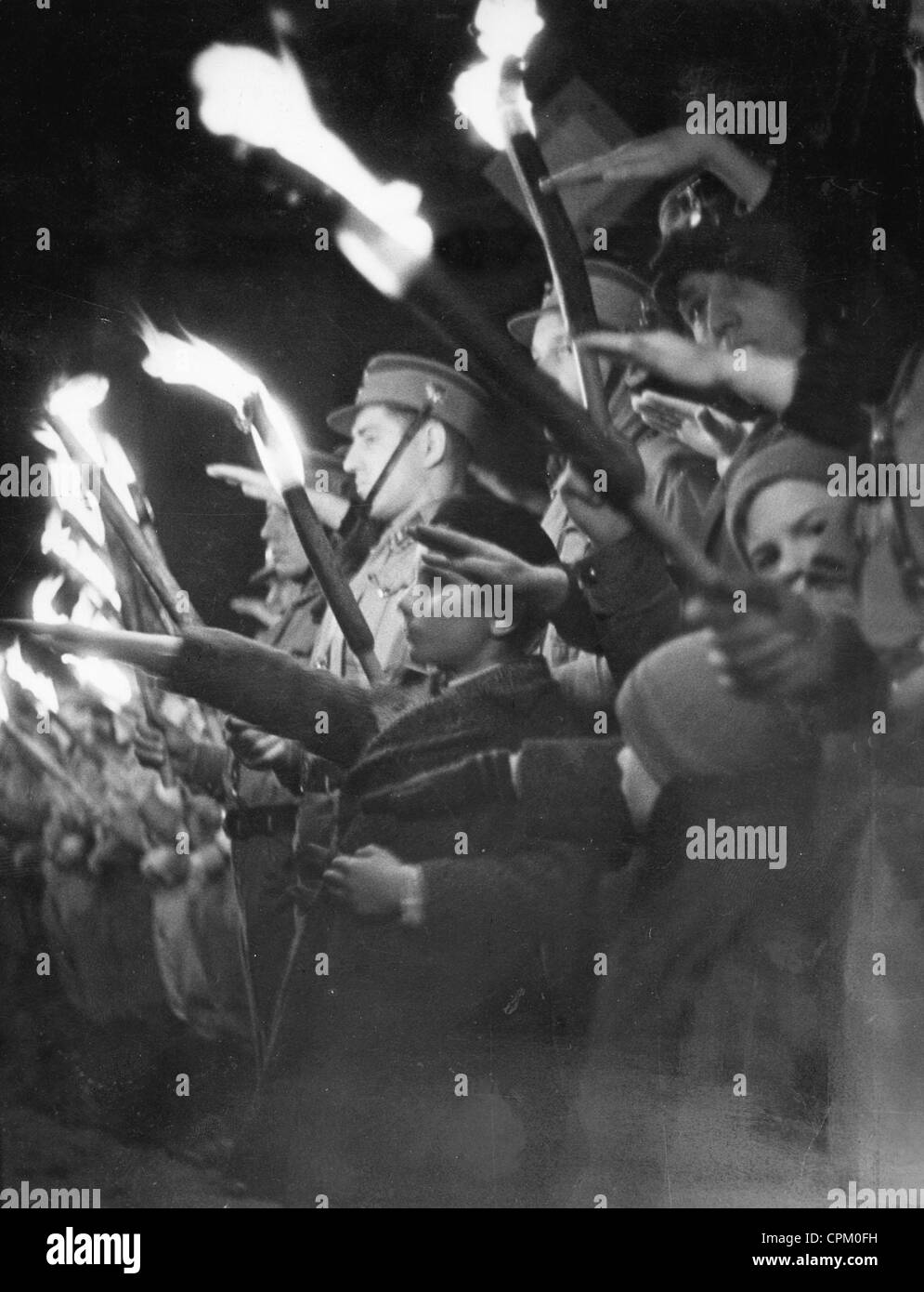 SA-members at an event Berlin, 1934 Stock Photo - Alamy