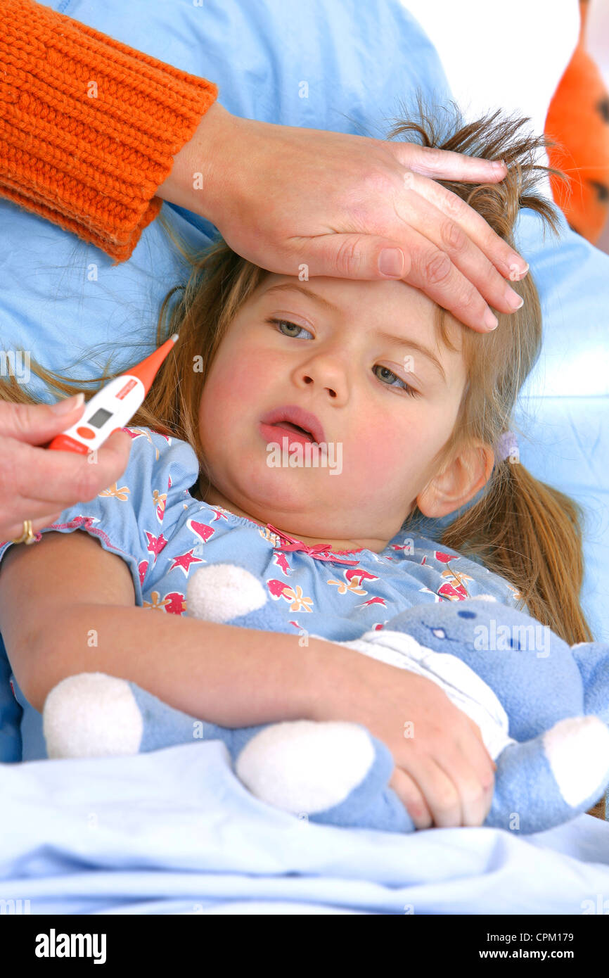 Take a fever measurement hi-res stock photography and images - Alamy
