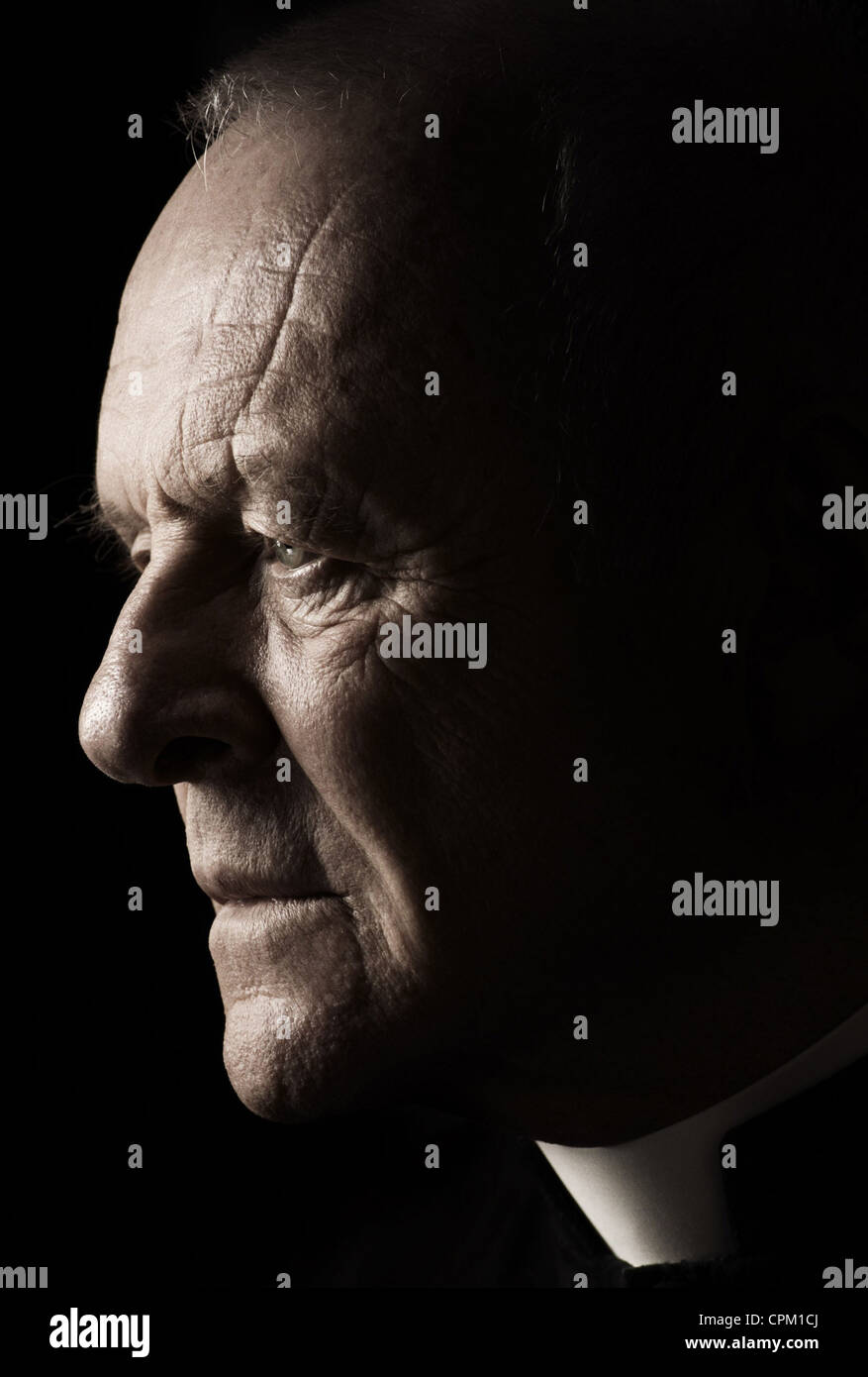 Priest profile hi-res stock photography and images - Alamy