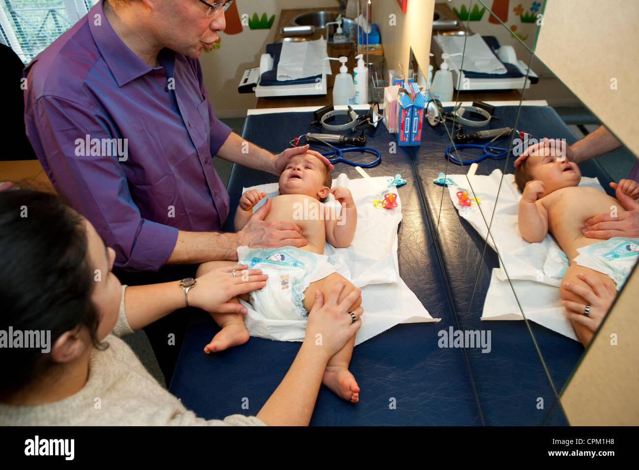 ABDOMEN SEMIOLOGY INFANT Stock Photo - Alamy