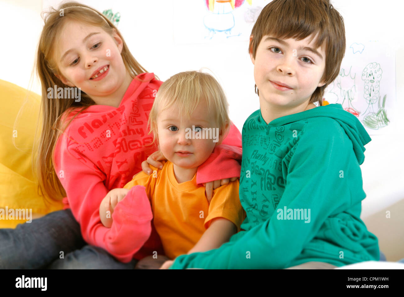BROTHER & SISTER Stock Photo - Alamy