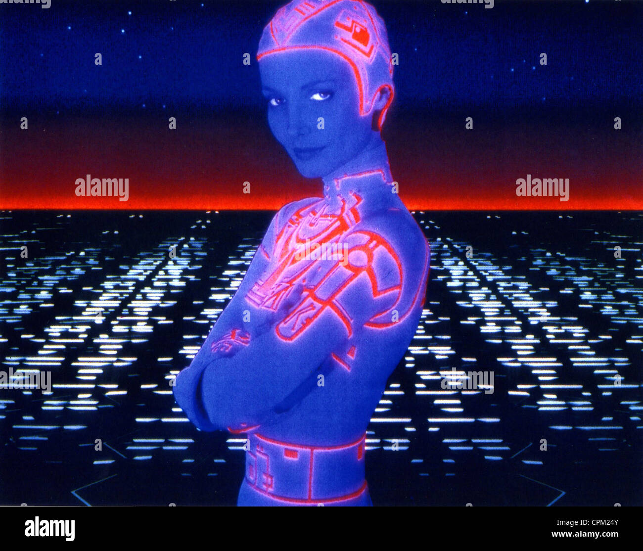 Tron Year : 1982 USA Director : Steven Lisberger Cindy Morgan Stock ...