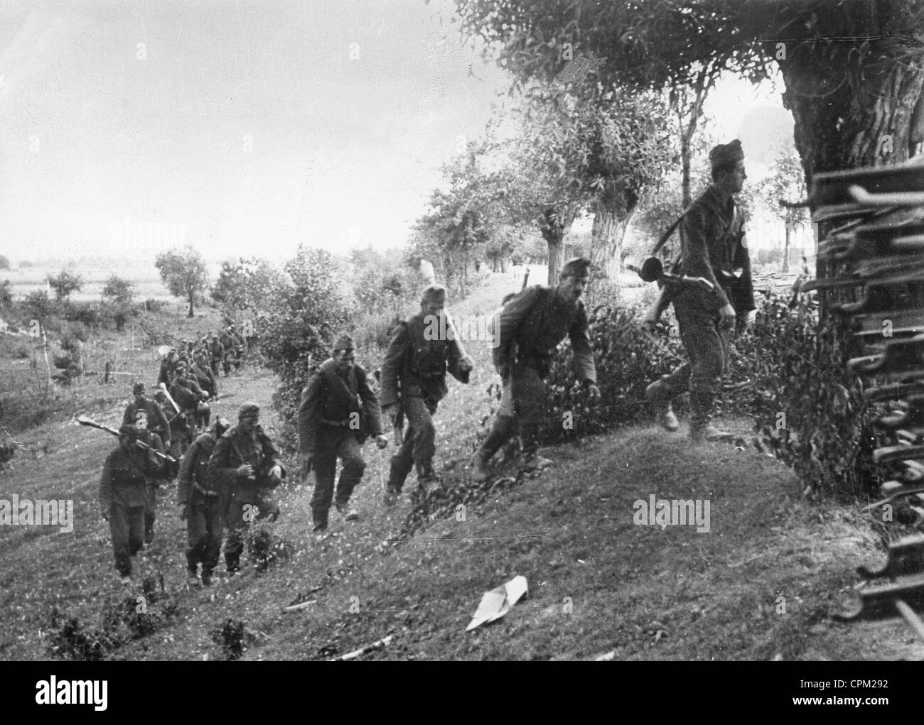Hungarian soldiers on the Eastern Front, 1943 Stock Photo - Alamy