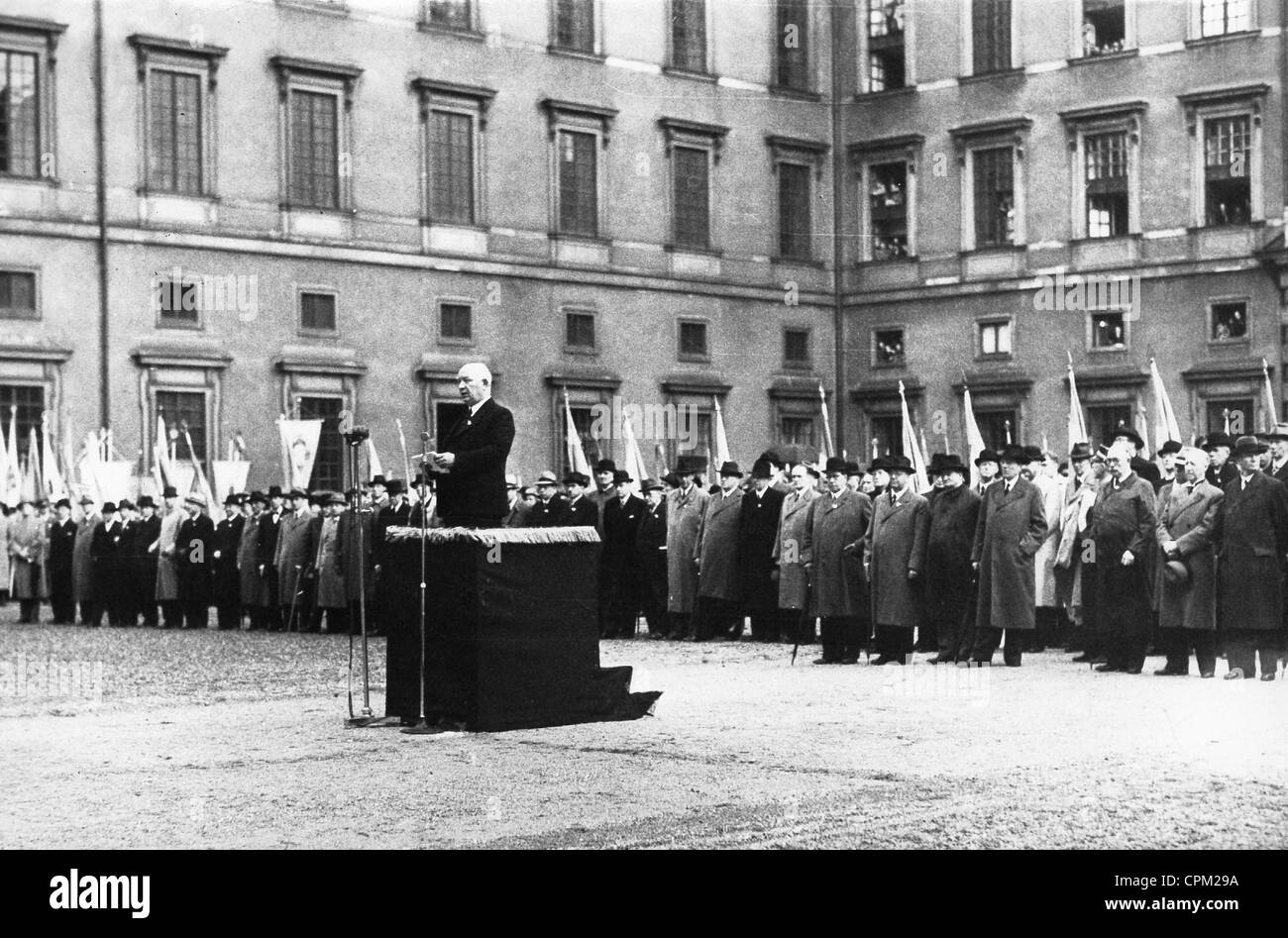 Per Albin Hansson, 1943 Stock Photo - Alamy