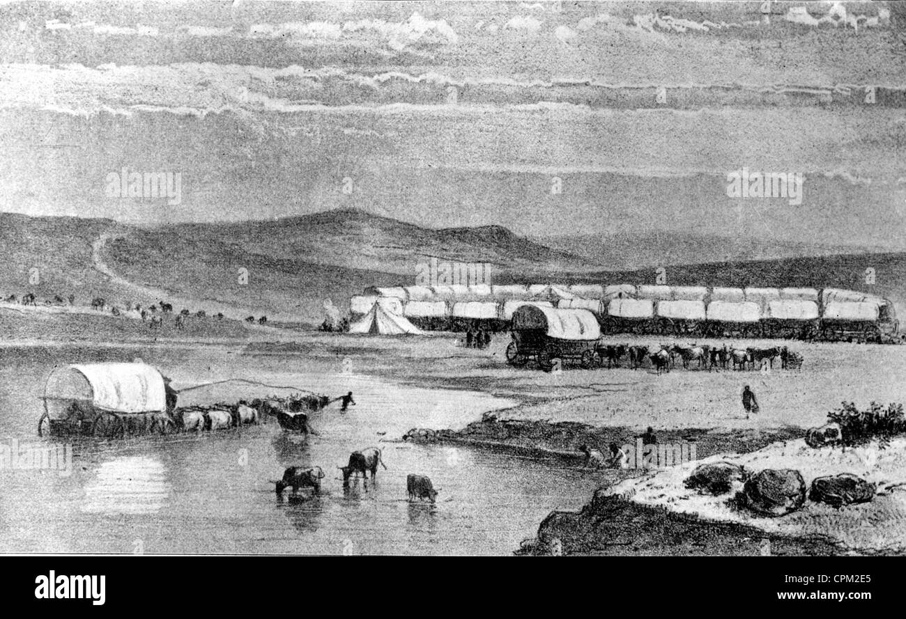 Great trek boers hi-res stock photography and images - Alamy