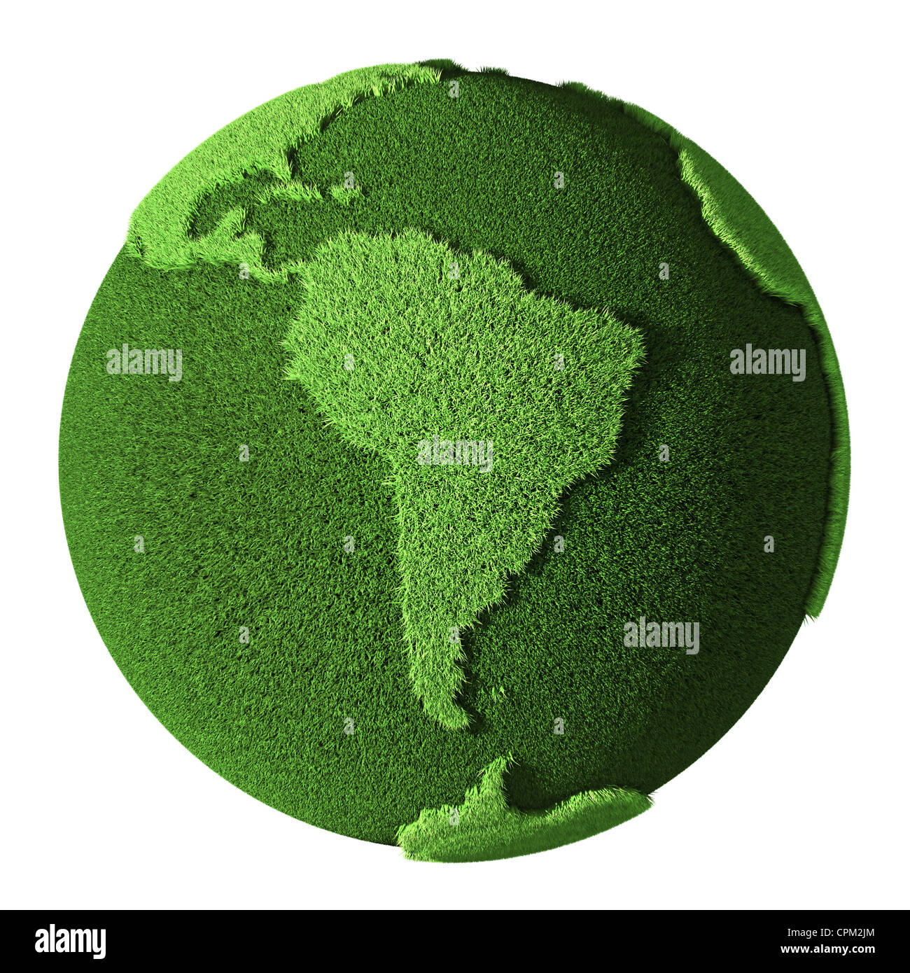 Brazil World Map Globe