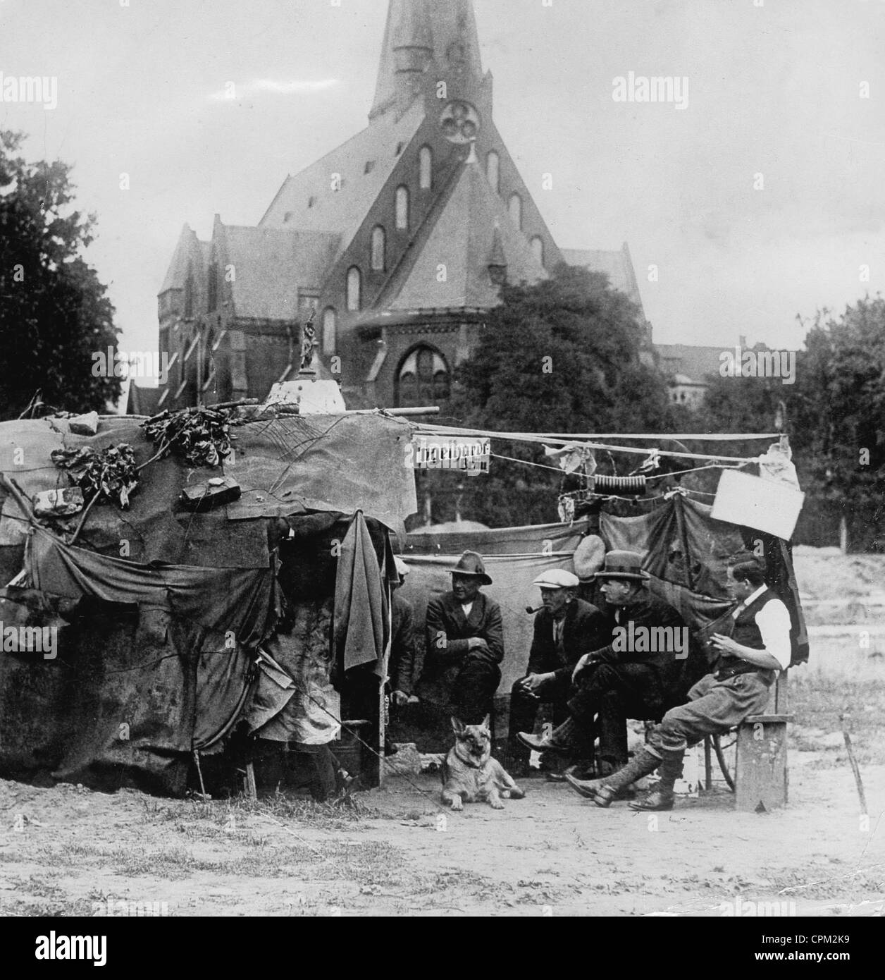 Unemployed in Berlin, 1931 Stock Photo - Alamy