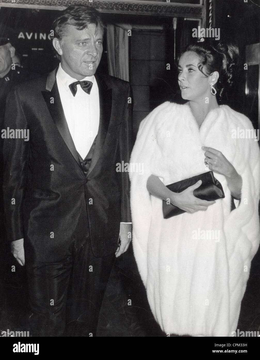 Elizabeth Taylor And Richard Burton High Resolution Stock Photography ...