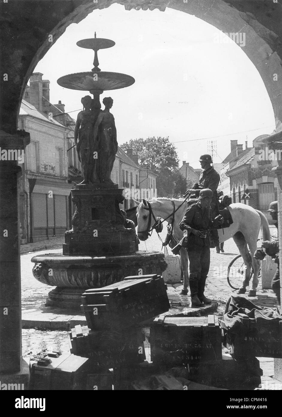Rest in france Black and White Stock Photos & Images - Alamy