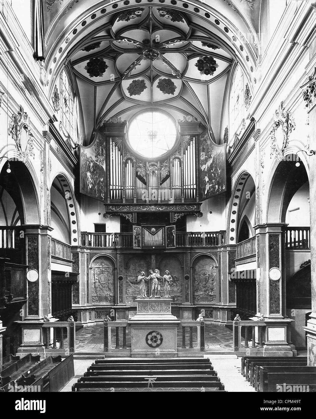 The Fugger Chapel in Augsburg, 1926 Stock Photo - Alamy