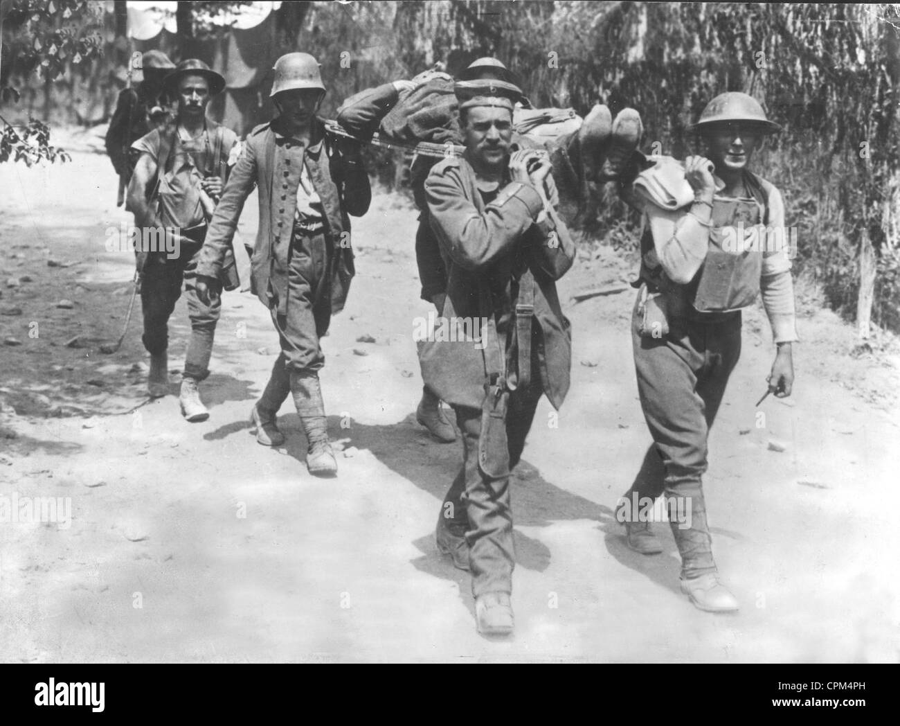 Captured german soldiers hi-res stock photography and images - Alamy