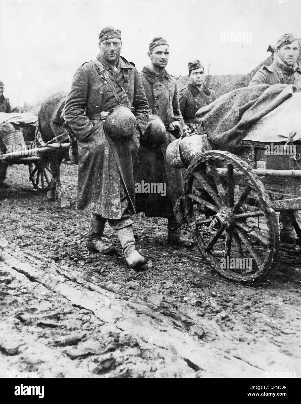 German Soldiers Marching at the Eastern Front, 1942 Stock Photo - Alamy