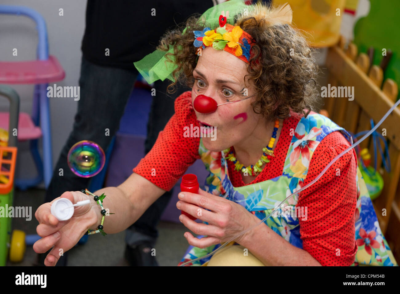 Bubble clowns hi-res stock photography and images - Alamy