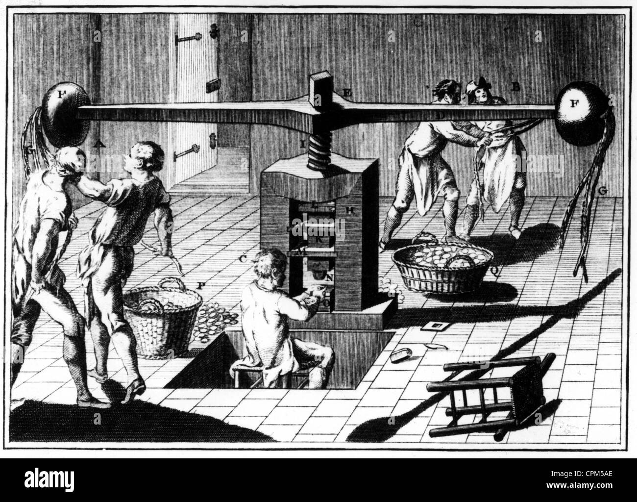 18th century economy Black and White Stock Photos & Images - Alamy