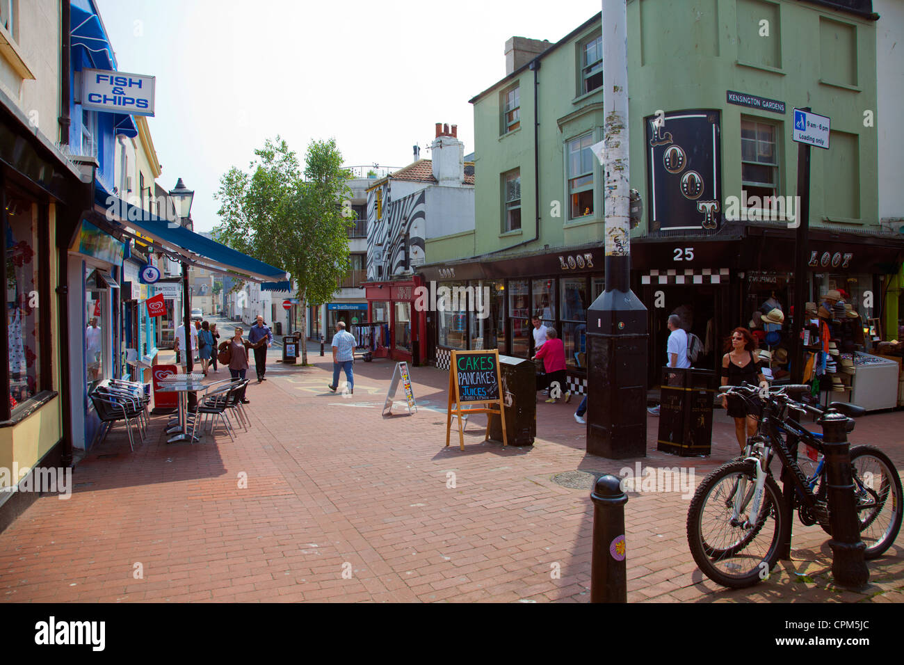 Brighton square in lanes in hi-res stock photography and images - Alamy
