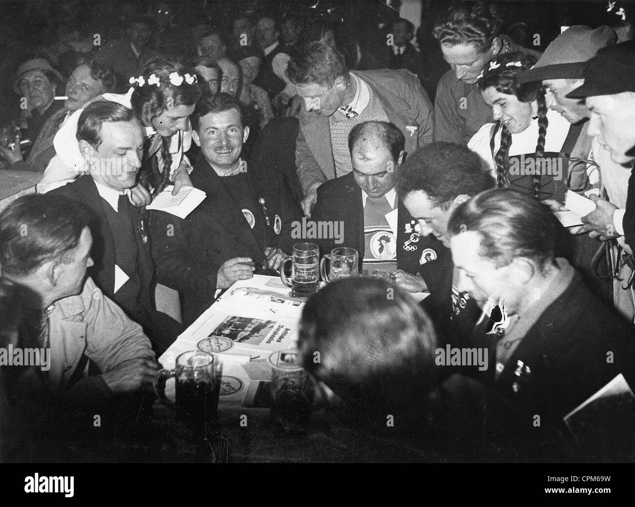 Olympic winter games in Garmisch-Partenkirchen, 1936 Stock Photo - Alamy