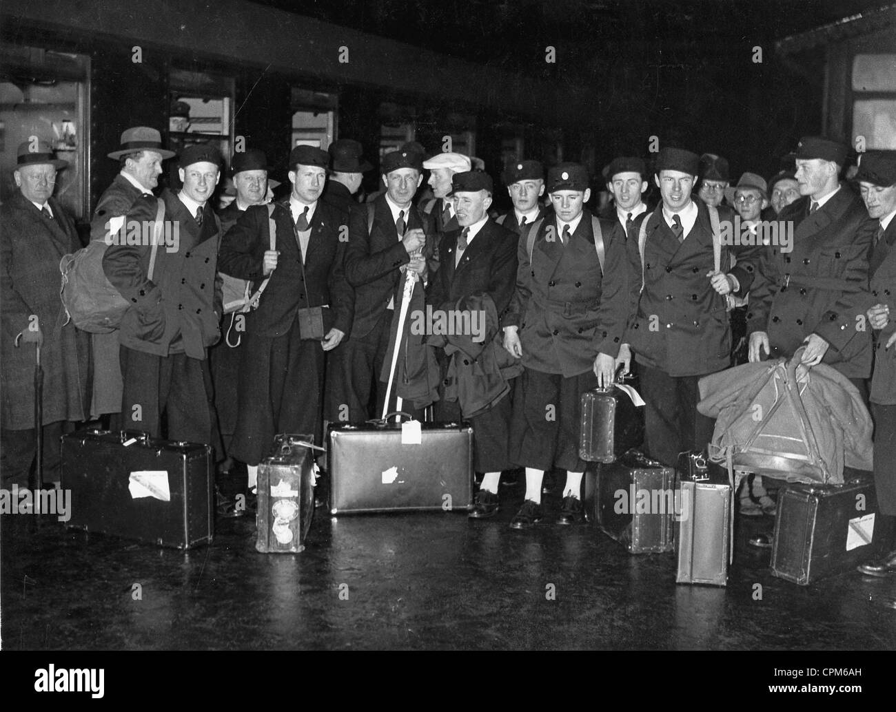 Olympic winter games in Garmisch-Partenkirchen, 1936 Stock Photo - Alamy