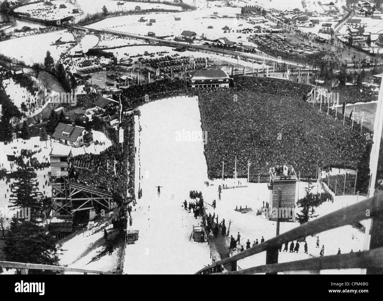 Olympic winter games in Garmisch-Partenkirchen, 1936 Stock Photo - Alamy
