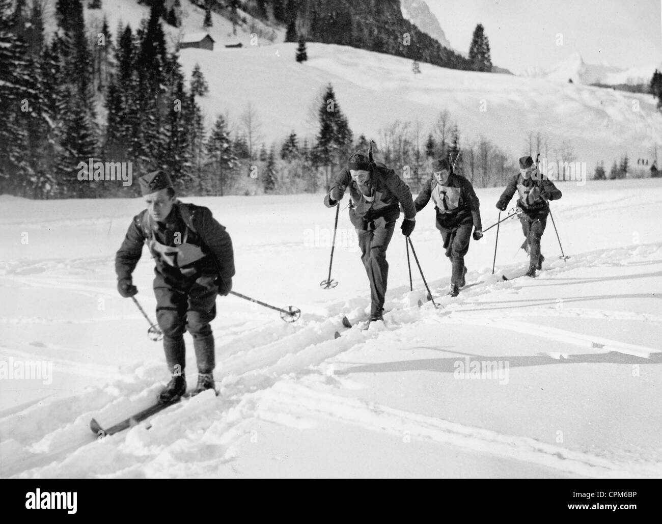 Olympic winter games in Garmisch-Partenkirchen, 1936 Stock Photo - Alamy