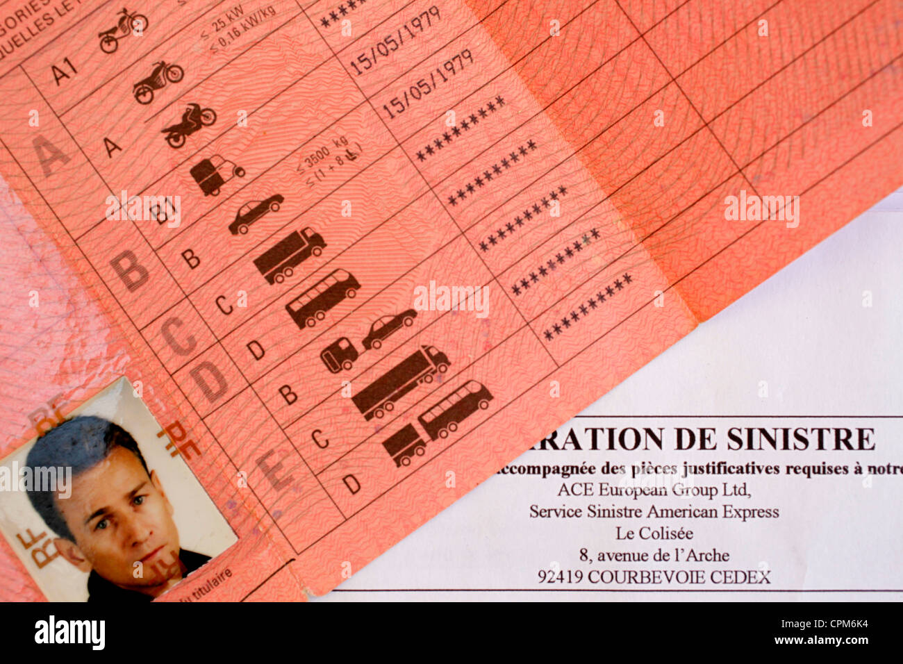 Driving licence papers hi-res stock photography and images - Alamy