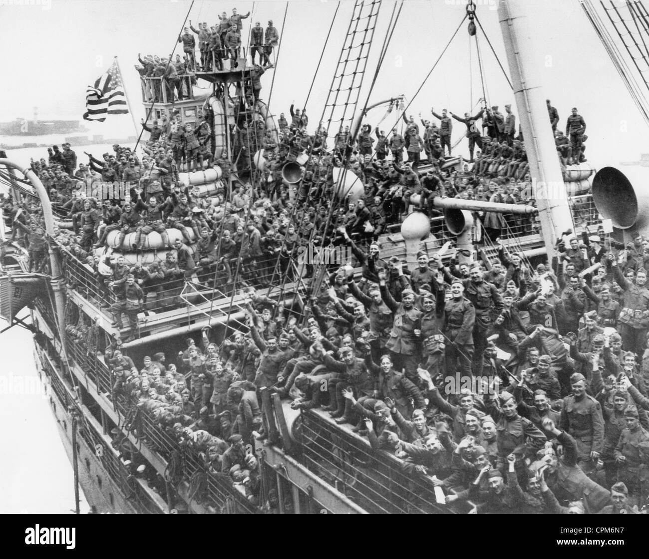 American troops 1918 hi-res stock photography and images - Alamy