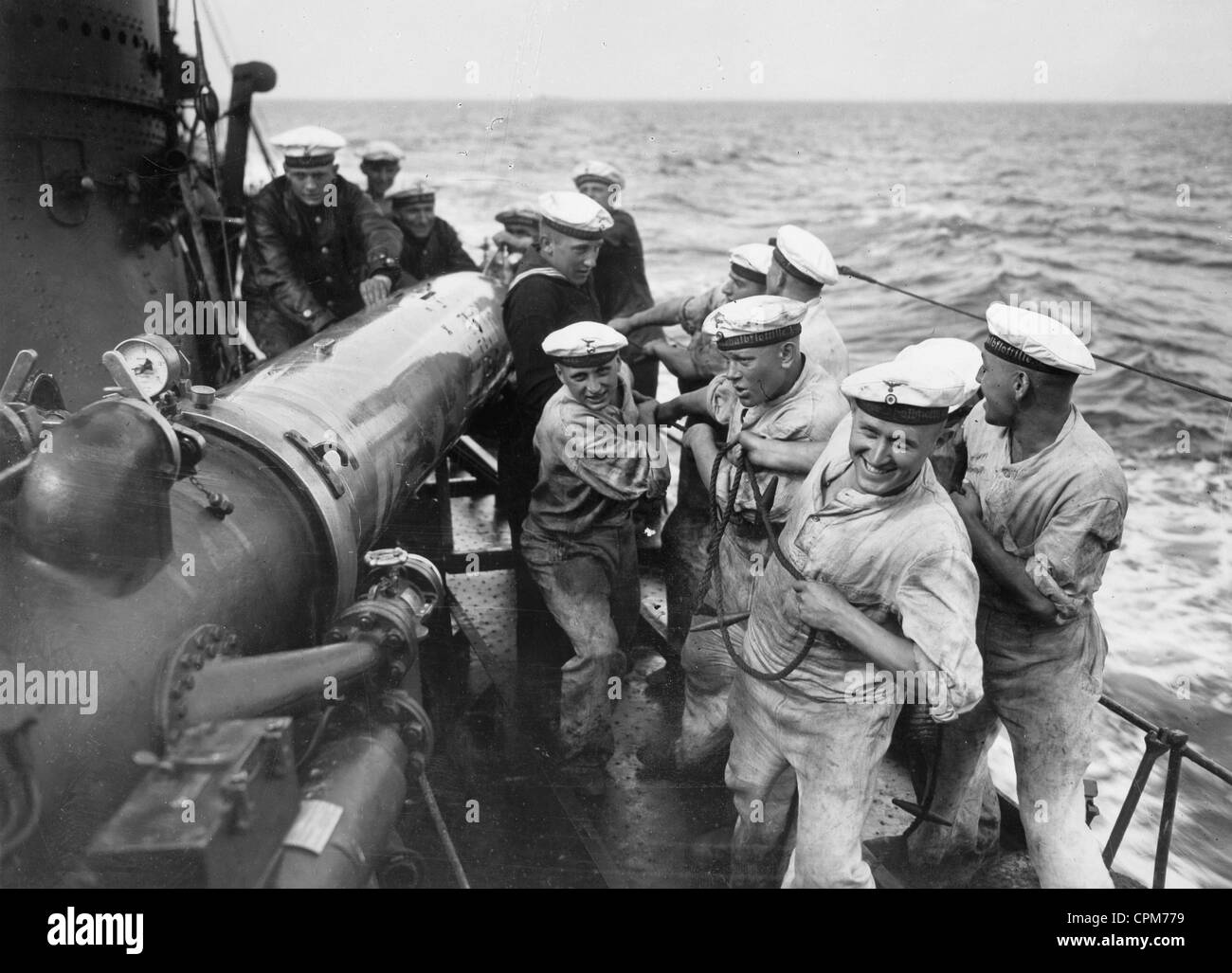 Sailors german warship hi-res stock photography and images - Alamy