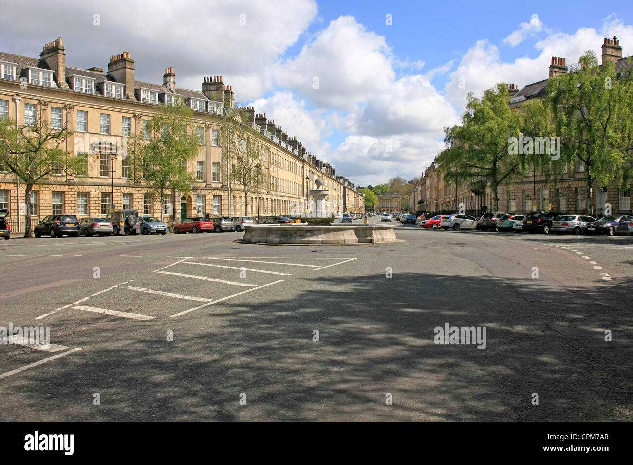 Georgian Buildings in Laura Place in Bath Stock Photo - Alamy
