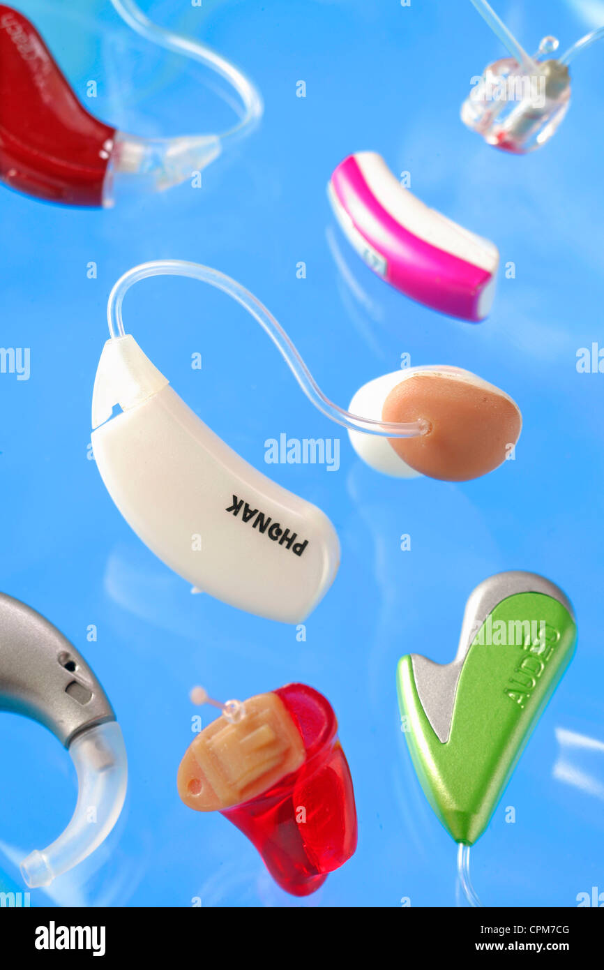 Hearing aids variety hi-res stock photography and images - Alamy